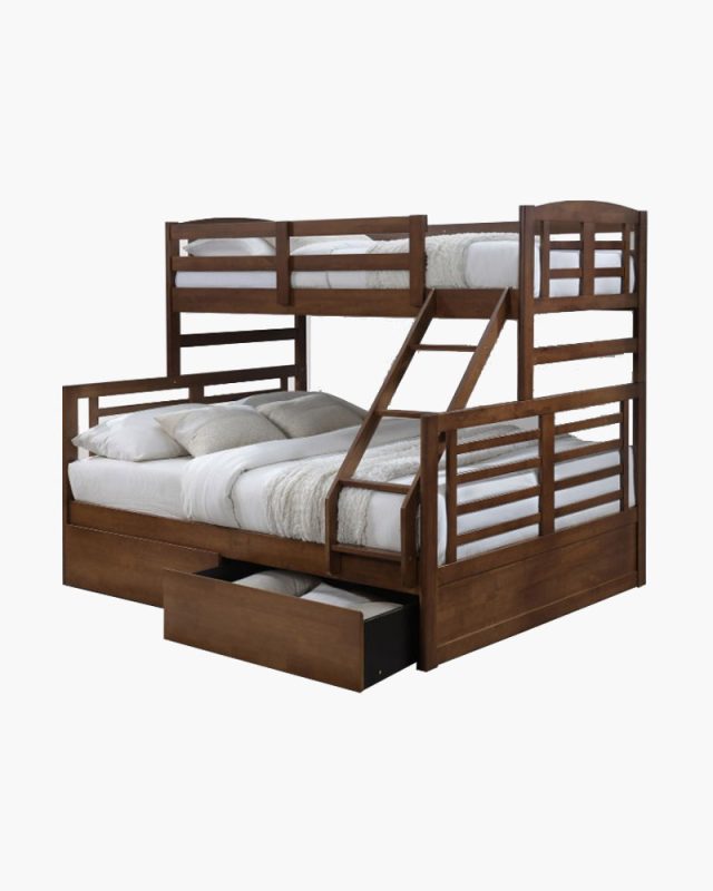 Hazel Wooden Bunk Bed with drawer - Buy Furniture Cheap Online in ...