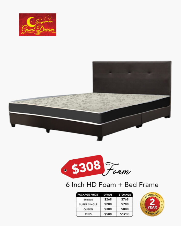 Good Dream Bed with Form Mattress Package - Buy Furniture Cheap Online ...